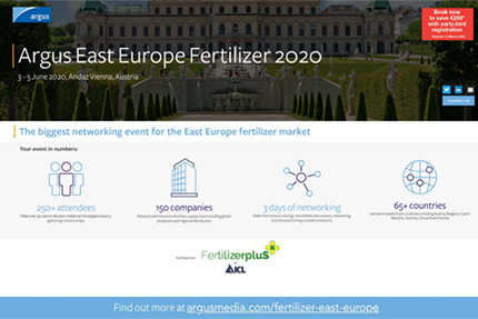 Argus East Europe Fertilizer 2020 digital brochure