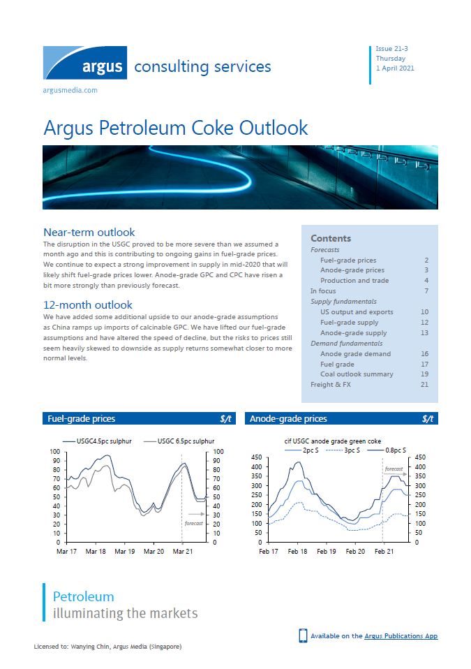 Argus Petroleum Coke Services