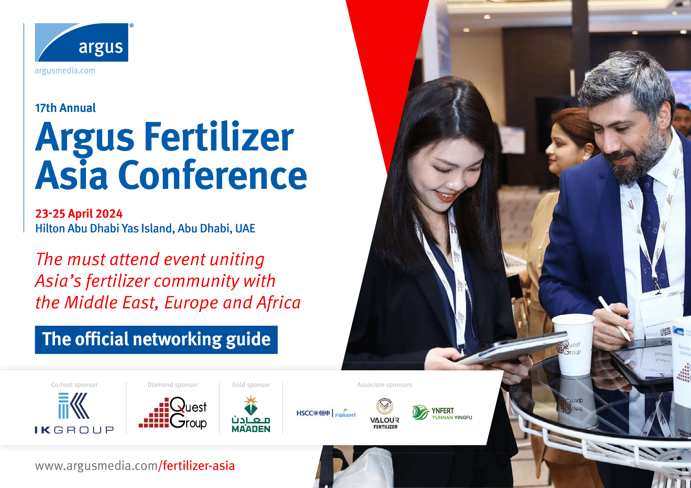 Networking guide - Argus Fertilizer Asia Conference